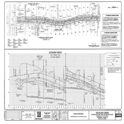 035 P-1 Plan & Profile | PDF