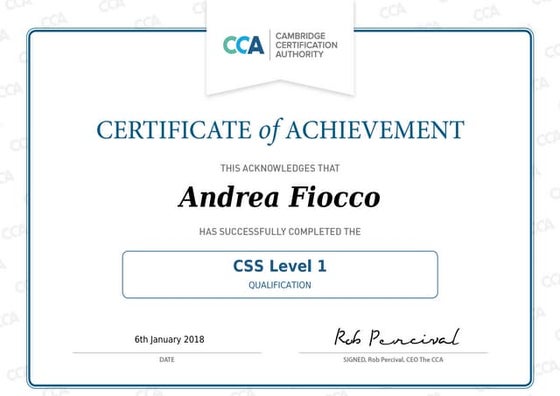 Cca certificate-html level 1 | PPT