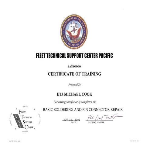 BASIC SOLDERING AND PIN CONNECTOR REPAIR | PDF