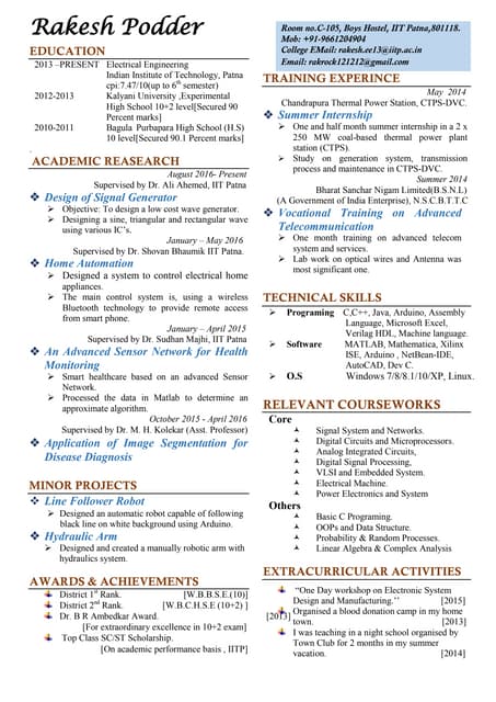 Mahesh kendre CV NEW | DOC