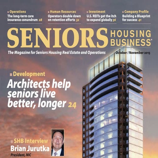 Seniors Housing Business magazine cover (partial view) | PDF