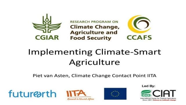 Climate-smart food systems | PPT