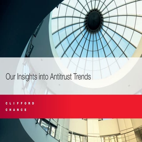 Our Insights into Antitrust Trends | PPT