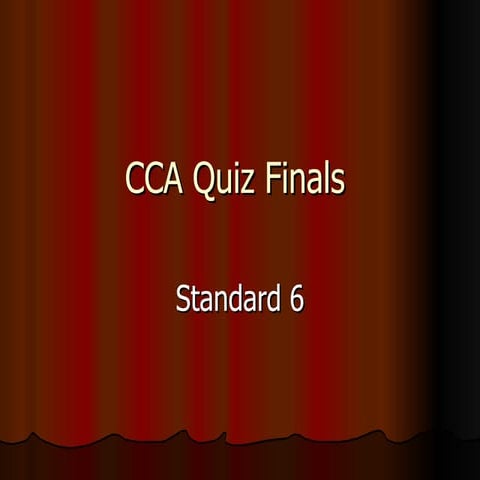 Cca Quiz Finals | PPT | Australia and Oceania Travel | Travel Locations