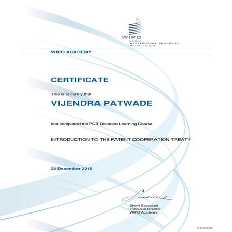 PCTCERTIFICATE | PDF