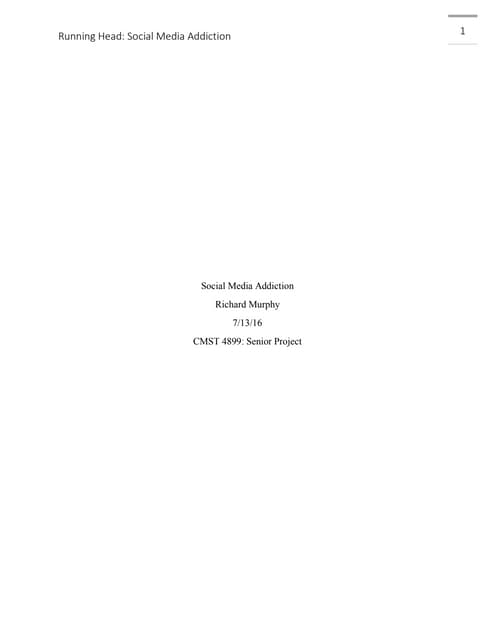 Sns addiction | PPT