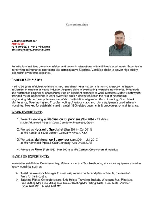 Mzamo nxumalo new cv | DOCX | Business | Business and Finance