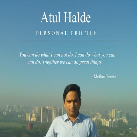 Atul Halde | PPT | Civil Engineering Industry | Industries