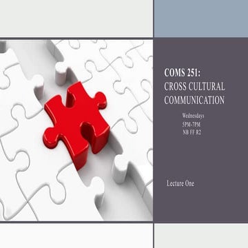 Ccc lecture one | PPT