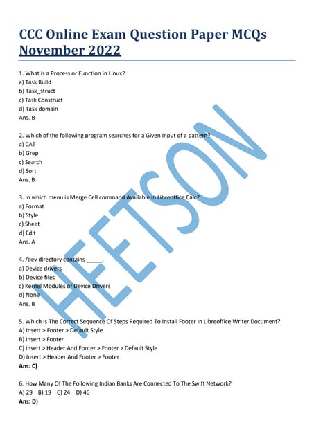 WordPad MCQ Questions and Answers Basic Objective | PDF