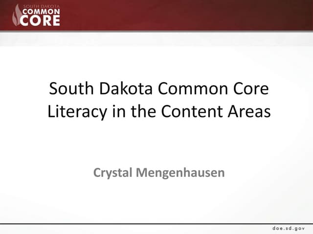 Integrating Literacy Across the Curriculum | PDF