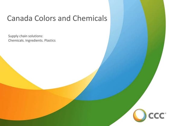 Canada Colors And Chemicals Limited presentations