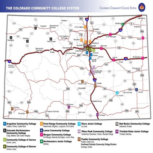 The Colorado Community College System | PDF