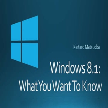 Community Career Center: Windows 8.1 | PPT
