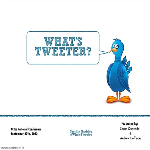 What's Tweeter? | PPT