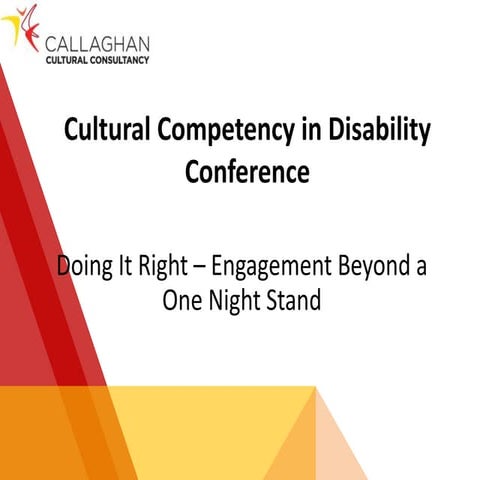 Doing it Right - Paul Callaghan (Callaghan Cultural Consultancy) | PPT