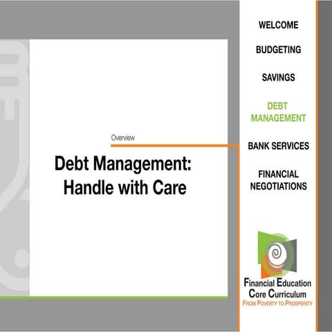 Debt Management Handle with Care | PPT