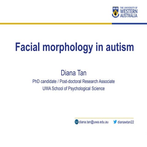 Autism and Facial Features | DOCX