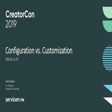 Configuration vs Customization: Which Is It? | PPT
