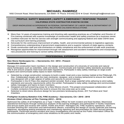 Brian David Smith - CV | PDF