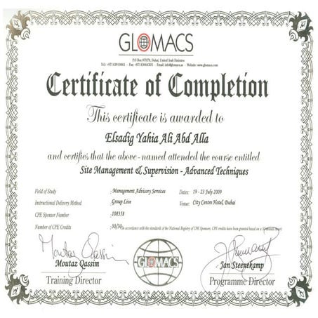 Site Supervisor Course | PDF