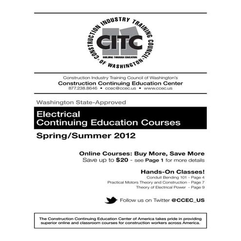 2012 Spring Electrical Catalog | PDF