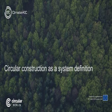 Circular Construction definition | PDF