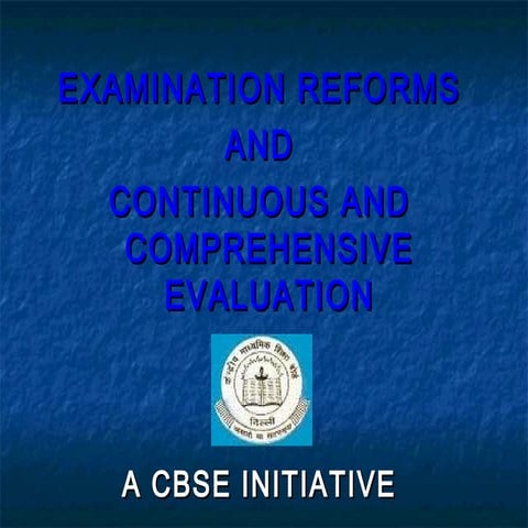 CCE PATTERN (IX-X) | PPT