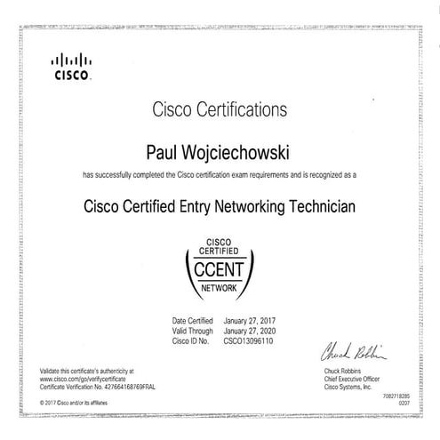 CCENT Certification | PPT