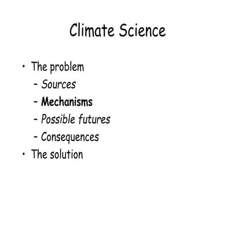 Climate science | PPTX