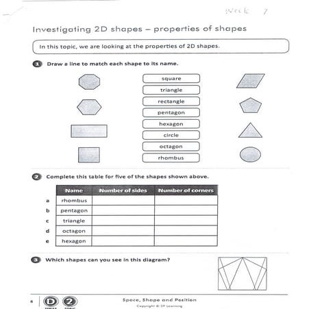 2D Shapes Homework 2 | PDF