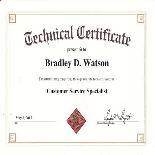 Customer_Certificate | PDF