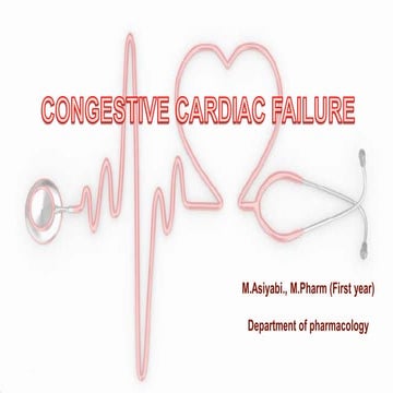 Congestive cardiac failure | PPT