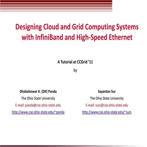 Designing Cloud and Grid Computing Systems with InfiniBand and High ...