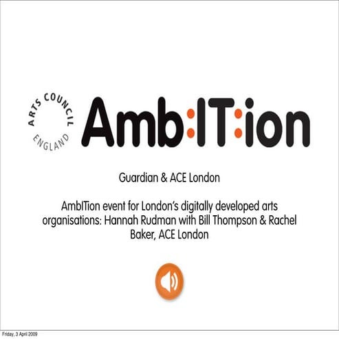 Ambition based strategy overview slide-share | PDF