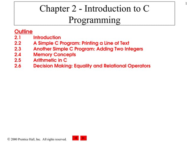 Cchap02ppt Introduction To C Programming Language Ppt 3735