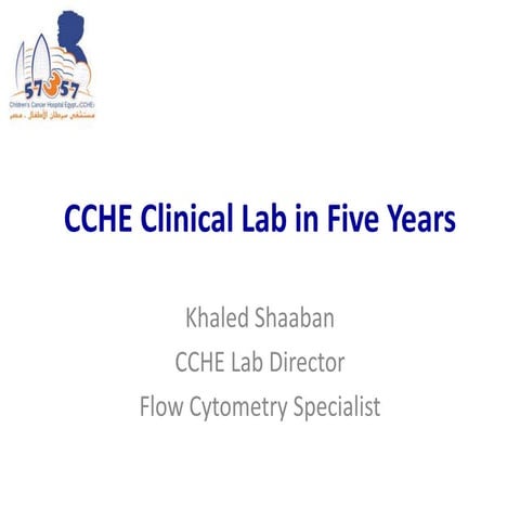 Cche clinical lab in five years 7 7-2012 | PPT