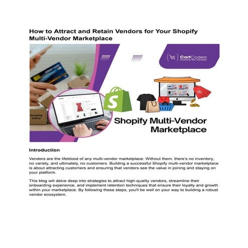 How to Attract and Retain Vendors for Your Shopify Multi-Vendor ...