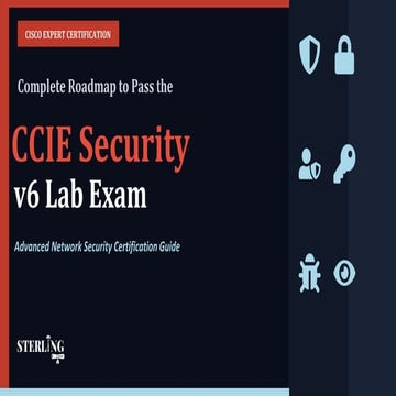 Complete Roadmap to Pass the CCIE Security v6 Lab Exam | Certification ...
