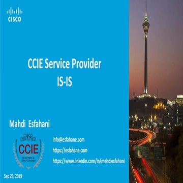 Ccie Sp Dynamic Routing Is Ispdf Computer Networking Computing