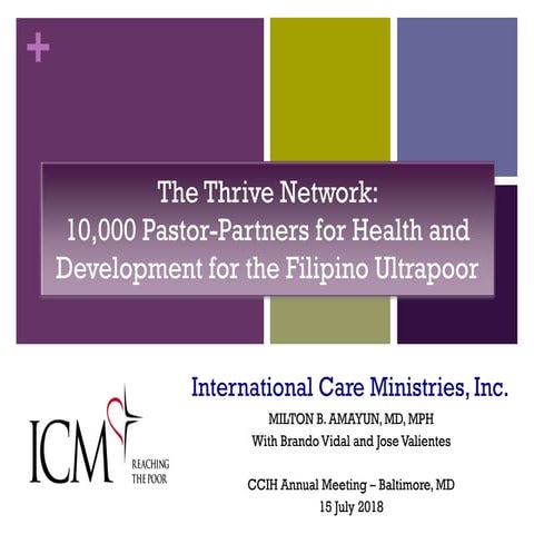 Thrive Network International Care Ministries | PDF