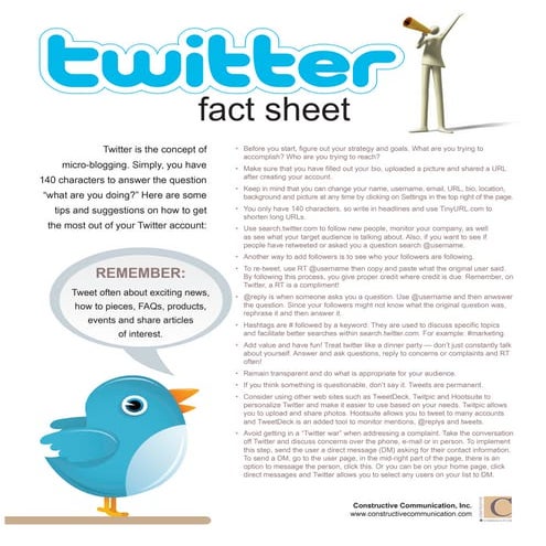Twitter Fact Sheet | PDF