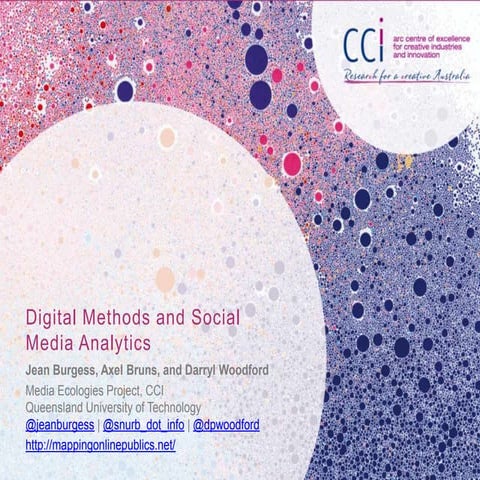 Notes towards the Scientific Study of Public Communication on Twitter