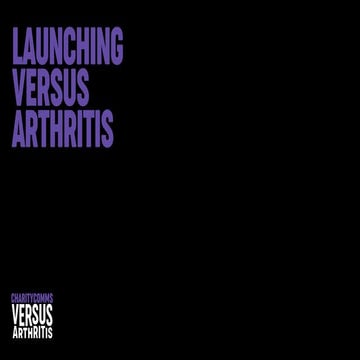 The launch of the Versus Arthritis brand | PDF
