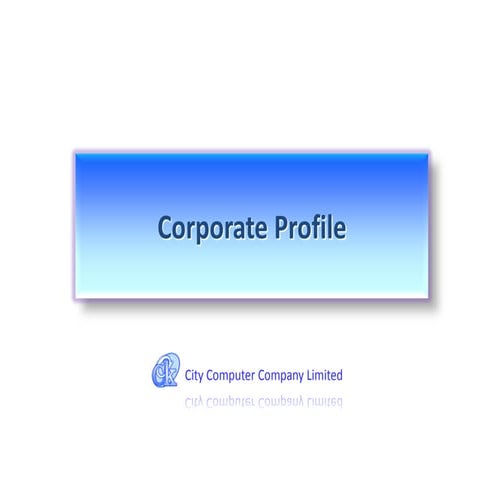 Cck company profile | PDF
