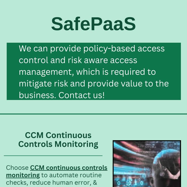 CCM Continuous Controls Monitoring | PDF