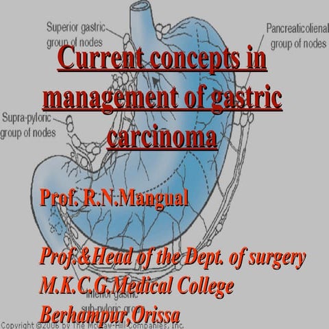 Gastric cancer | PPT