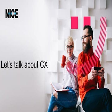 Let's talk about CX - NICE Presentation at CCMG Awards | PPT
