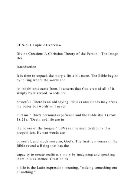 Creation of the Earth | PPT