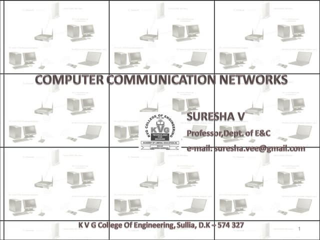 Ccn Unit 2 Data Link Layer By Profsuresha V Ppt